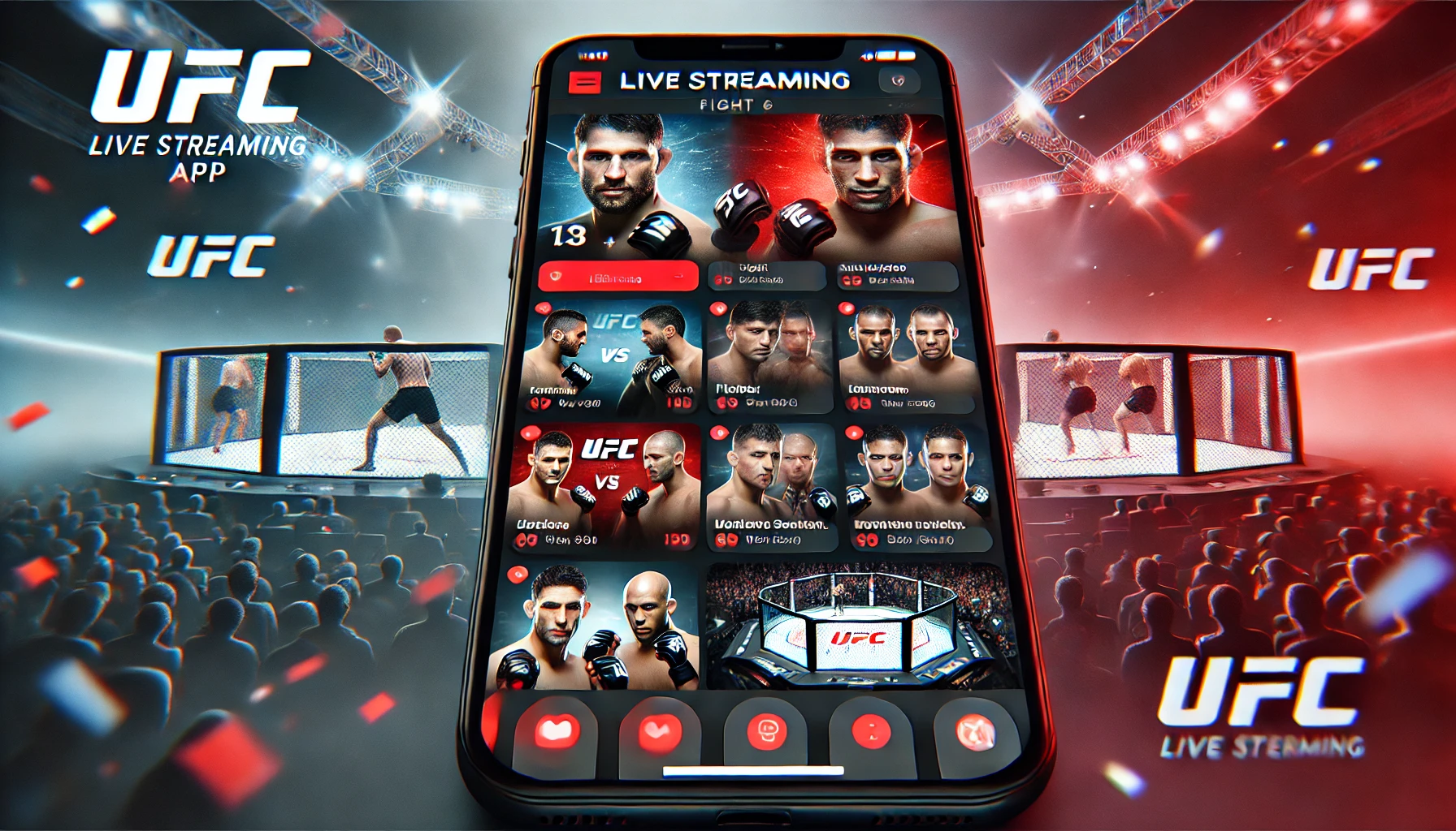 Aplicaciones para Ver UFC en Vivo
